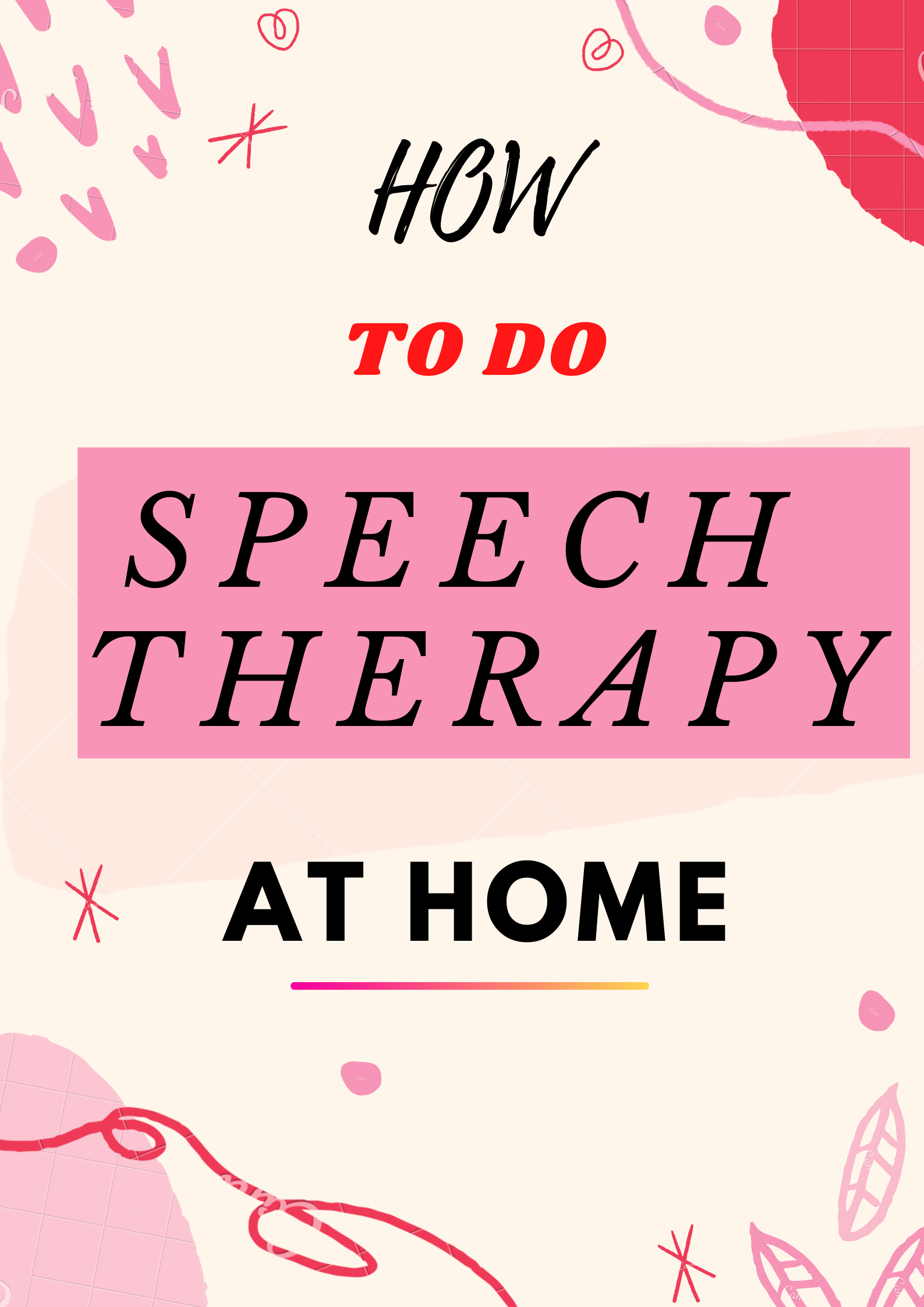 How To Do Speech Therapy At Home The Monte Rabbi